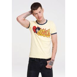 T-Shirt logoshirt "Batgirl", Damen, Gr. S, bunt, 100% Baumwolle, bedruckt, normal, Rundhals, Shirts T-Shirt, mit knalligem Print