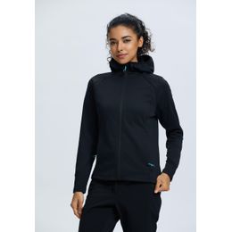 Icepeak Damen Outdoorjacke "Icepeak Midlayer Dahlen"schwarz, Gr. S, 92% Polyester, 8% Elasthan, Jacken