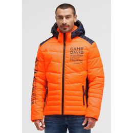 CAMP DAVID Herren Winterjackeorange, Gr. XXL, bedruckt, bestickt, Material Oberstoff: 100% Polyester, Futter Rumpf: 100% Polyamid, Futter &Auml;rmel: 100%