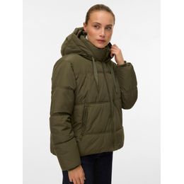 Véro Moda Steppjacke VERO MODA "VMSOPHIE SHORT JACKET GA BOO", Damen, Gr. S, grape leaf, Web, Obermaterial: 100% Polyester, unifarben, regular fit, elastischer Bund, Jacken