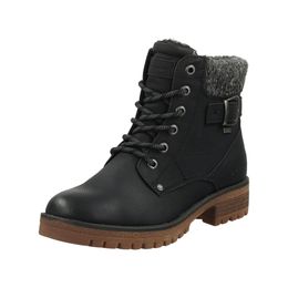 Tom Tailor Schn&uuml;rstiefelette Damen Gr&ouml;&szlig;e 37 grau / schwarz Winterschuhe