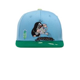 Baseball Cap KOAA "Der kleine Maulwurf - Gie&szlig;kanne", Jungen, Gr. 1-3, blau (blau, gr&uuml;n), 100% Baumwolle, bestickt, Caps, mit detailreicher Stickerei