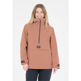 Skijacke SLOPE "Ruki", Damen, Gr. L, braun (hellbraun), 100% Polyester, unifarben, normal, ohne Ausschnitt, Jacken, mit einer Wassersäule von 15.000 mm