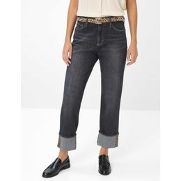 Brax Damen 5-Pocket-Jeans "Style MADISON S"dunkelgrau, coinpocket, Gr. 24, Denim/Jeans, 95% Baumwolle, 3% Elastomultiester, 2% Elasthan, Jeans