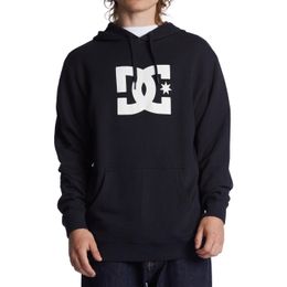 Kapuzensweatshirt DC Shoes "DC Star", Herren, Gr. L, schwarz, 55% gekämmte Baumwolle, 25% Baumwolle, 20% Polyester, Sweatshirts