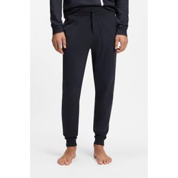 Sweatpants BOSS "Authentic", Herren, Gr. L, N-Gr, grau (dunkelgrau 021), Sweatware, Obermaterial: 100% Baumwolle, lang, Hosen