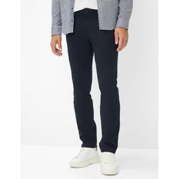 5-Pocket-Hose Brax "Style CHUCK", Herren, Gr. 33, Länge 36, dunkelblau, 74% Polyester, 22% Viskose, 4% Elasthan, Hosen