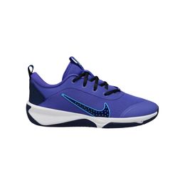 Nike Kinder Laufschuh "Nike OMNI MULTI-COURT (GS)", Gr. 37,5persian violet, university blau, blau void, Synthetik, Textil, Schuhe