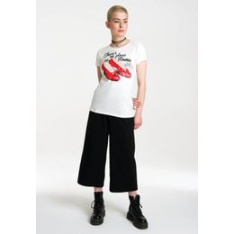 T-Shirt logoshirt "There`s no place like home - Der Zauberer von Oz", Damen, Gr. S, wei&szlig; (altwei&szlig;), 100% Baumwolle, bedruckt, normal, Rundhals, Shirts T-Shirt, mit ausgefallenem Print