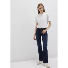 Mavi Damen Bootcut-Jeans "BELLA MID-RISE"schwarz str, Gr. 32, 87% Baumwolle, 11% recyceltes Polyester, 2% Elasthan, Jeans, Bootcut Jeans