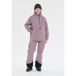 Skijacke SLOPE "Ruki", Damen, Gr. L, lila (purpurviolett), 100% Polyester, unifarben, normal, ohne Ausschnitt, Jacken, mit einer Wassersäule von 15.000 mm