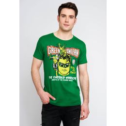 T-Shirt logoshirt "DC - Green Lantern Power", Herren, Gr. S, gr&uuml;n, 100% Baumwolle, bedruckt, normal, Rundhals, Shirts T-Shirt, mit Green Lantern-Print