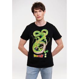 T-Shirt logoshirt "Dragonball Z - Shenlong", Herren, Gr. L, schwarz, 100% Baumwolle, bedruckt, normal, Rundhals, Shirts, mit lizenziertem Print