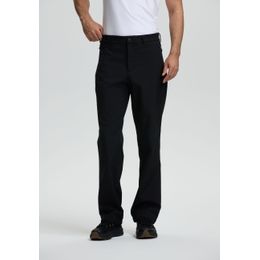 Softshellhose Luhta "Luhta Softshell hose Kuninkaala", Herren, Gr. 52, EURO-Gr&ouml;&szlig;en, schwarz, 95% Polyester, 5% Elasthan, Hosen Softshellhose