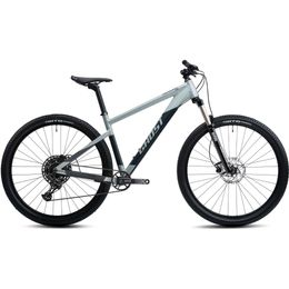 Mountainbike GHOST "Nirvana Tour SF" Gr. 44, grau (dunkelgrau, hellgrau), Fahrräder, 44cm, 29 Zoll (73,66cm), für Damen und Herren, Kettenschaltung
