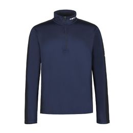 Funktionsshirt Icepeak "Icepeak FLEMINTON", Herren, Gr. L, dunkelblau, Jersey, Obermaterial: 92% Polyester, 8% Elasthan, hoch geschlossener Ausschnitt, Shirts