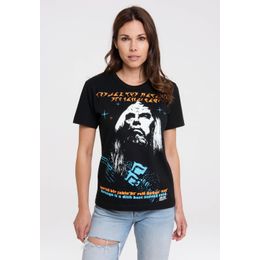 T-Shirt logoshirt "Star Trek - Klingon", Damen, Gr. S, schwarz, 100% Baumwolle, bedruckt, normal, Rundhals, Shirts T-Shirt, mit lizenziertem Print