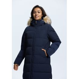Luhta Damen Outdoorjacke "Luhta Mantel Iisalmi"dunkel blau, Gr. 44, 100% Polyester, Jacken