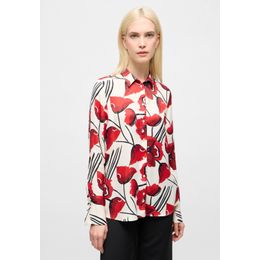 Hemdbluse Eterna "REGULAR FIT", Damen, Gr. 52, creme, 100% Viskose, normal, Blusen