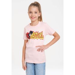 T-Shirt logoshirt "Batgirl", M&auml;dchen, Gr. 158/164, pink (rosa), 100% Baumwolle, bedruckt, normal, Rundhals, Shirts T-Shirt, mit coolem Frontprint