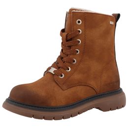 Winterstiefel Tom Tailor, Kinder, Gr. 35, cogac used, Lederimitat, used, Schuhe, mit Tex-Ausstattung
