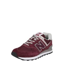 New Balance Sneaker '574' Herren Gr&ouml;&szlig;e 47.5 puder / rubinrot / wei&szlig;