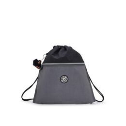 Kipling Turnbeutel 'Supertaboo' Damen Gr&ouml;&szlig;e One Size grau / schwarz