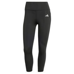 adidas Performance Sporthose 'Optime Essentials' Damen Gr&ouml;&szlig;e XXXL/4XL schwarz / wei&szlig;