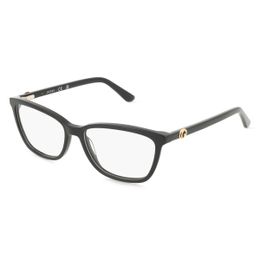 Guess GU50310 Brille Damen | Fassung: Vollrand, Eckig, Schwarz Gl&auml;nzend