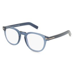 Tom Ford FT5629-B Brille Herren | Fassung: Vollrand, Oval, Blau Glänzend