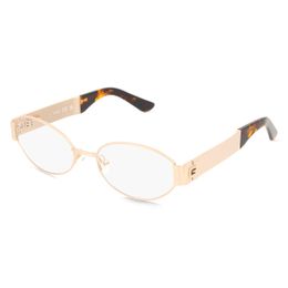 Guess GU50314 Brille Damen | Fassung: Vollrand, Oval, Gold Hell