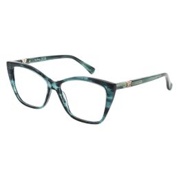 MaxMara Max Mara MM5036 Brille Damen | Fassung: Vollrand, Quadratisch, Gr&uuml;n Dunkel