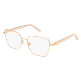 Furla VFU997 Brille Damen | Fassung: Vollrand, Quadratisch, Gold