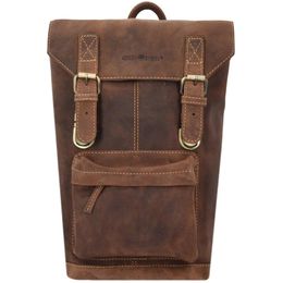 Green Burry GREENBURRY Rucksack 'Vintage' Herren Gr&ouml;&szlig;e One Size braun