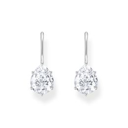 Thomas Sabo Ohrringe Damen Gr&ouml;&szlig;e One Size silber / transparent