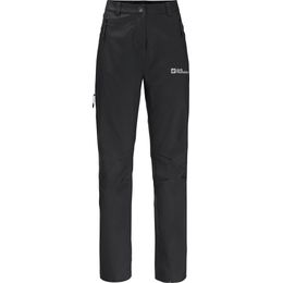 Jack Wolfskin Active Track Damen Softshellhose schwarz 36 - Damenhosen, -röcke & -kleider