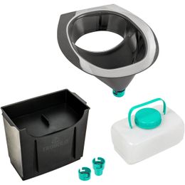Trobolo Do it yourself Set 4 teilig f&uuml;r den Eigenbau der Trenntoilette 6,5 Liter grau - Trenntoiletten