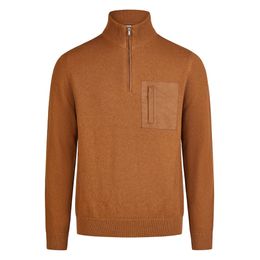 HECHTER PARIS Pullover Herren Größe L dunkelbeige