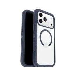 Otterbox Defender Pro XT, Handyh&uuml;lle transparent/blau, iPhone 17 Pro Max, MagSafe