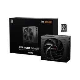 be quiet! Straight Power 12 Platinum 850W ATX 3.1, PC-Netzteil schwarz, 1x 12-Pin High Power GPU, 4x PCIe, Kabel-Management, 850 Watt