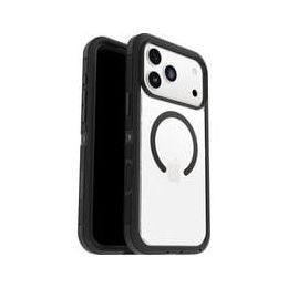 Otterbox Defender Pro XT, Handyh&uuml;lle transparent/schwarz, iPhone 17 Pro Max, MagSafe