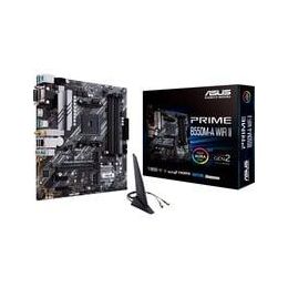 ASUS PRIME B550M-A WIFI II, Mainboard schwarz/silber