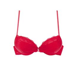 Lascana Push-up-BH Damen Gr&ouml;&szlig;e 75 rot