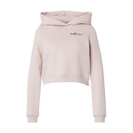 Nike Sportswear Sweatshirt 'Phoenix Fleece' Damen Gr&ouml;&szlig;e M braun / pastellpink