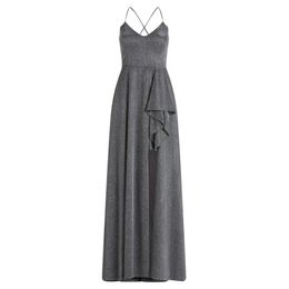 Vera Mont Kleid Damen Größe 34 grau Winterkleid