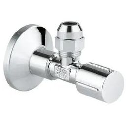 Grohe Eckventil 1/2"x3/8" Mit Abdeckung Chrom 22045000