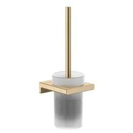 Hansgrohe WC-B&uuml;rste AddStoris Geb&uuml;rstete Bronze Metall, Glas 41752140