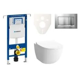 Vitra Vitra Shift H&auml;nge-WC Set f&uuml;r Trockenbau / Vorwandinstallation SIKOGES4N7