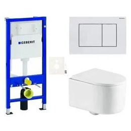 SAT H&auml;nge-WC Set f&uuml;r Trockenbau / Vorwandinstallation SIKOGESREX72D30