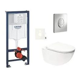 Grohe SAT Infinitio H&auml;nge-WC Set f&uuml;r Trockenbau / Vorwandinstallation SIKOGRSIN11SA